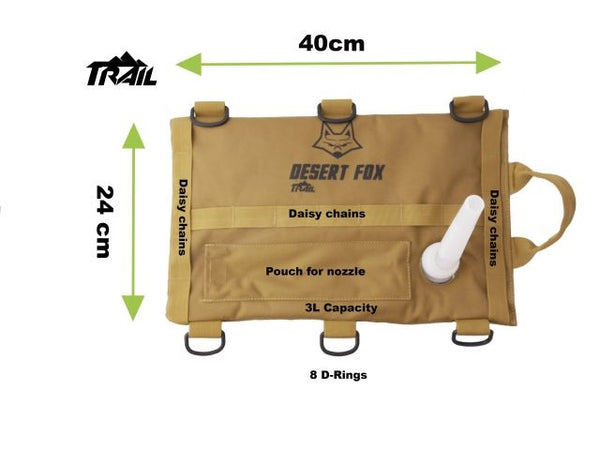 Desert Fox 3L Motorcycle Fuel Bladder – Bikes n Bits